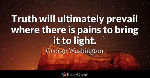 Poem contest George Washington Quote: Truth will Ultimately Prevail ...