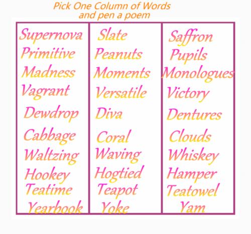 Poem contest Wordbank Poems - All Poetry