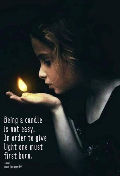 Poem contest Are you a candle which gives light as you also burn. Write ...