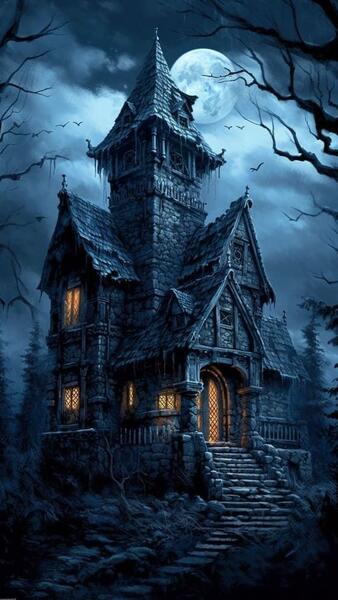 Poem contest Image Prompt/Haunted Houses/Halloween - All Poetry