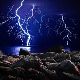Poem contest Under 5 medals - Stormy night - All Poetry