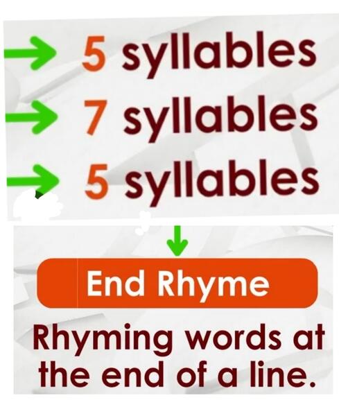 Poem contest End Rhyming Haiku - All Poetry