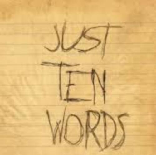 Poem contest Only Ten Words - All Poetry
