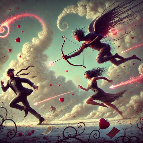 Poem contest Reverse Cupid: Running from Love - All Poetry
