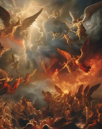 Poem contest Prompt----------------- Angels Fighting against god - All ...