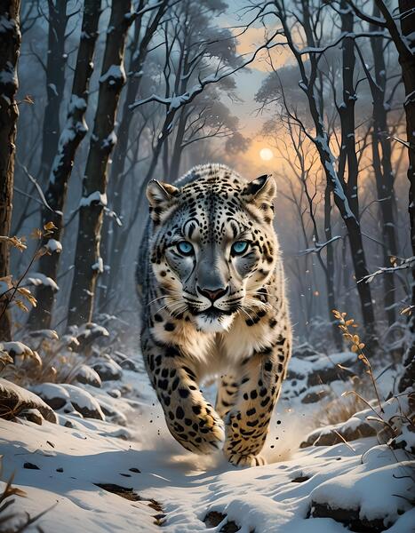 Poem contest Image Prompt - Snow Leopard - All Poetry