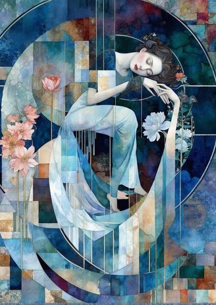 Poem contest Image Prompt - Blue Renaissance - All Poetry