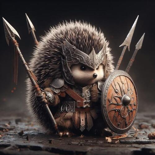 Poem contest Hedgehog Warrior - All Poetry
