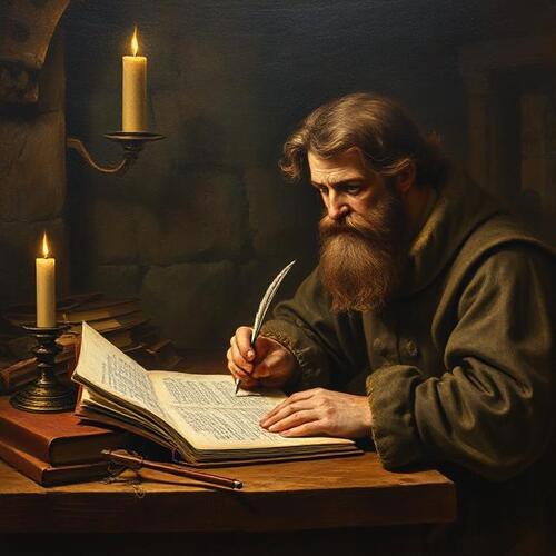 Poem contest Image Prompt - The Scribe - All Poetry