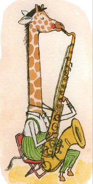Poem contest Giraffe with a Sax - All Poetry