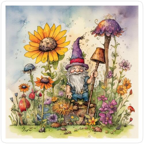 Poem contest Found a Live Gnome in My Flower Garden - All Poetry