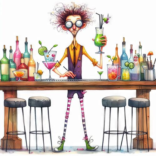 Poem contest Bouncy Bubbly Bartender - All Poetry
