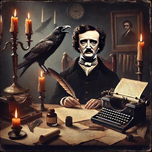 Poem contest Poe comes back for one day to Write - All Poetry