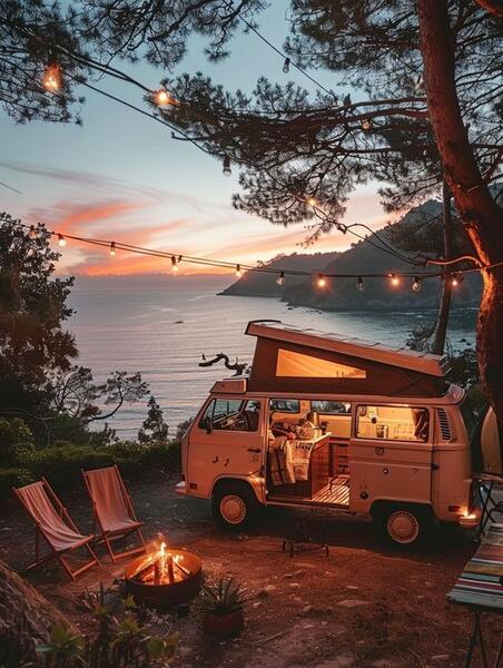 Poem contest #1425 MAX 6 lines - IMAGE is prompt - camping van - All Poetry
