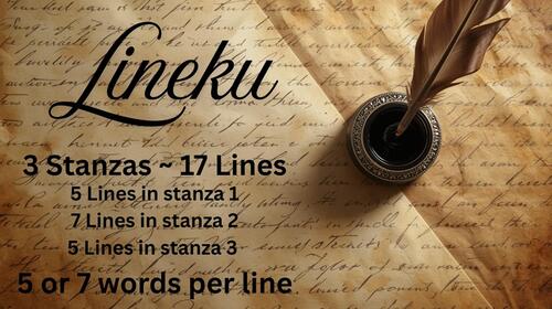 Poem contest Lineku ~ Advanced Ku - All Poetry