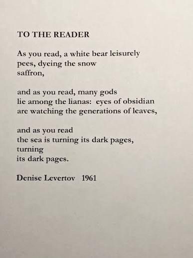 Poem contest Denise Levertov Poem Prompt ~ 12 entries only - All Poetry