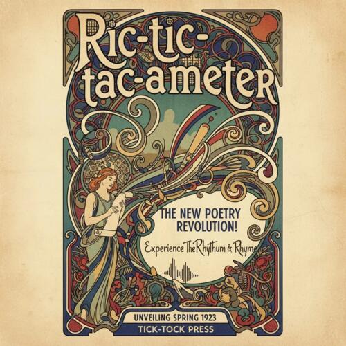 Poem contest Ric-tic-tac-a-meter (New AP Style) - All Poetry