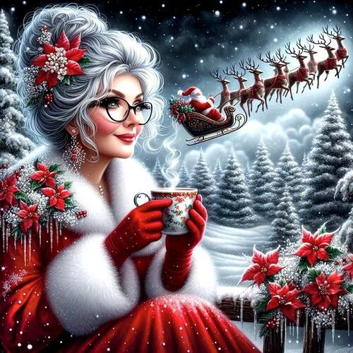 Poem contest Mrs Claus Waits - All Poetry