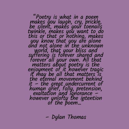 Poem contest Dylan Thomas Quote Inspired - All Poetry