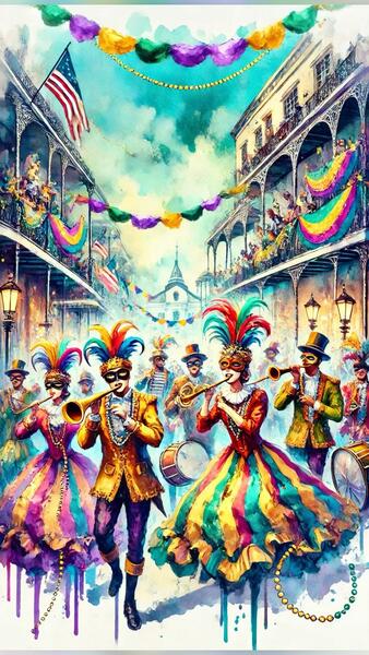 Poem contest Mardi Gras in New Orleans - All Poetry