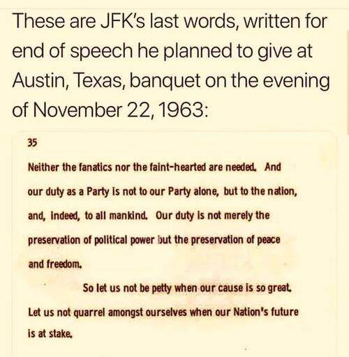 Poem contest A great U.S. President, JFK, reminds us what a good leader ...