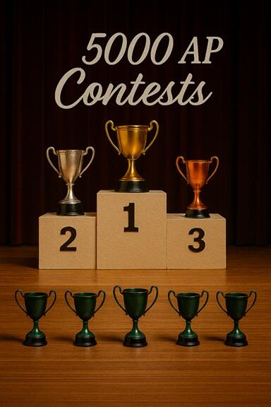 Poem contest My 5000th AP Contest ~ (Big Points) - All Poetry