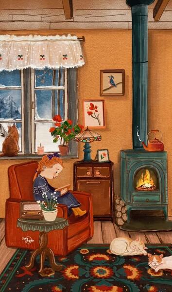 Poem contest #1609 MAX 6 lines - IMAGE is prompt - Wood stove - All Poetry