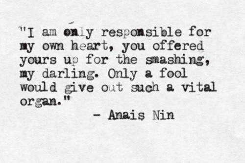 Poem contest Anais Nin insanely beautiful mind - All Poetry