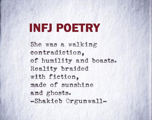 Poem contest INFJ Series: Walking Contradictions - All Poetry