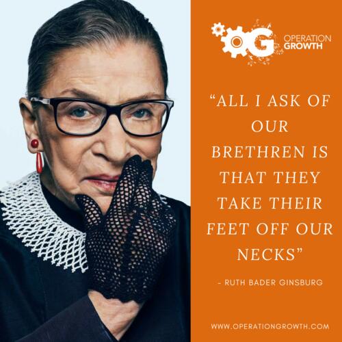 Poem contest Not fragile like a flower. Fragile Like a Bomb. RBG quotes ...