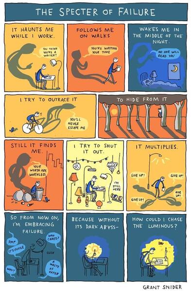 Poem contest Grant Snider comics for LNP's Double Helix - All Poetry