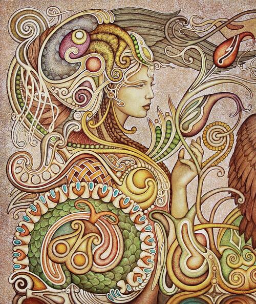 Poem contest The Art of Seduction... Igor Volos art - All Poetry