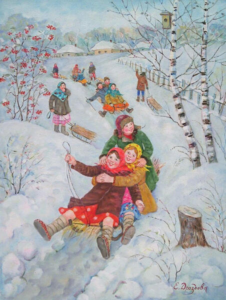 Poem contest Break on Through... sledding and sleigh rides - All Poetry