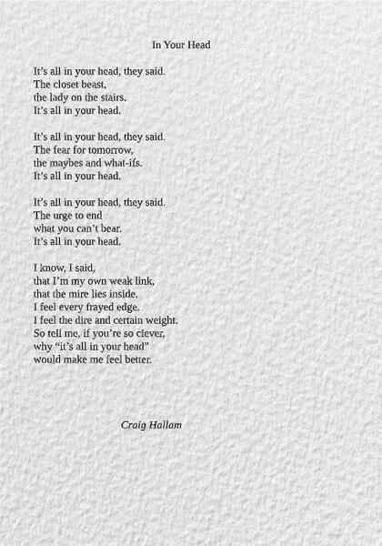 Poem contest Twisted Tuesdays - Head and Heart - All Poetry