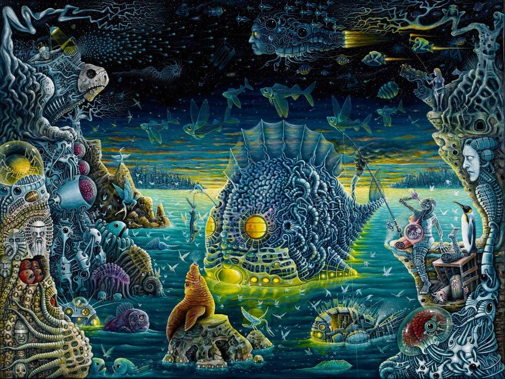 Poem contest Echoes In The Dark... the art of R.S. Connett - All Poetry