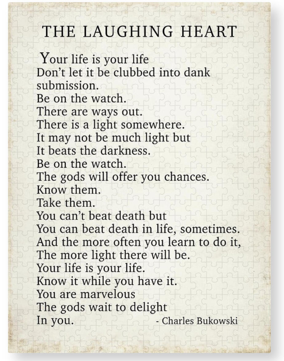 Poem contest The Laughing Heart - All Poetry