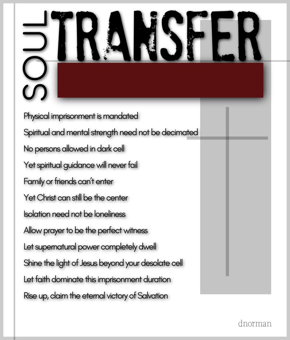 Soul Transfer - a poem by norm84 - All Poetry
