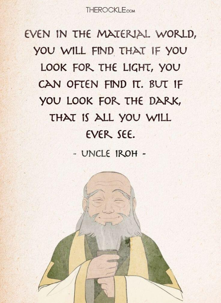 Poem contest Uncle Iroh's Wisdom for Part Sinner, Part Saint - All Poetry