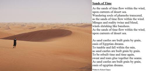 Sands of Time (Triolet) - a poem by Mr.Whimsy - All Poetry