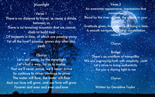 Moonlight - a poem by Geraldine Taylor - All Poetry