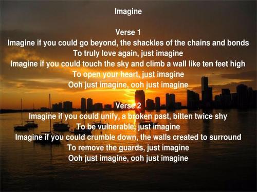 Imagine - a poem by Geraldine Taylor - All Poetry