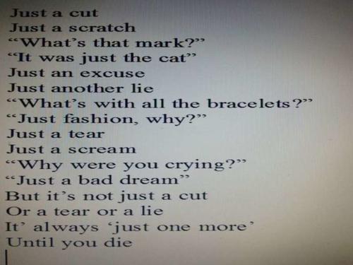 Sad Poems About Cutting Cuts Cuts Poem By Deep Wounds