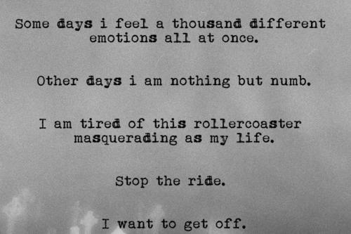 My roller coaster... - a poem by tatted-n-torn - All Poetry