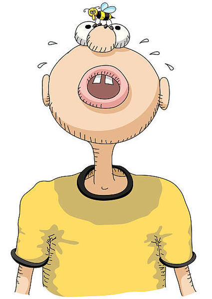 Bee Sting - a poem by Stevy Want - All Poetry