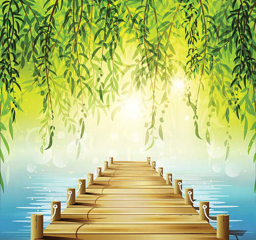 Waving Willow - a poem by Stevy Want - All Poetry