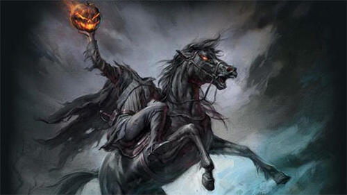 Scary Headless Ghost