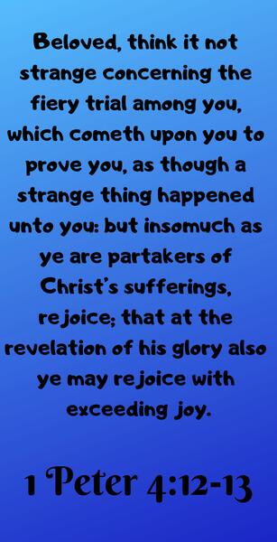 Christian Suffering - a poem by SirRicky - All Poetry