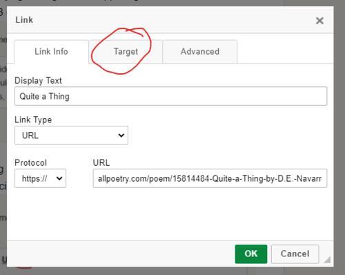 How to Do a Clean Hyperlink - a column by D.E. Navarro - All Poetry