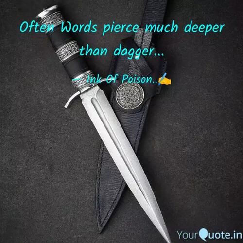 Dagger Poems - Modern Award-winning Dagger Poetry : All Poetry