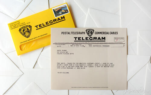 The Telegram - a poem by An Innocent Bystander - All Poetry